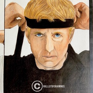 Rivals Original Hand Drawing Colored Pencil Drawing Wall Art Handmade ...