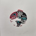 Original First Nations "circle of Life" Contemporary Haida Pacific West ...
