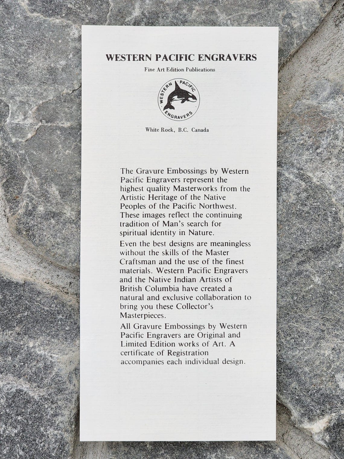 Original First Nations "tyee Salmon" Contemporary Haida Pacific West ...