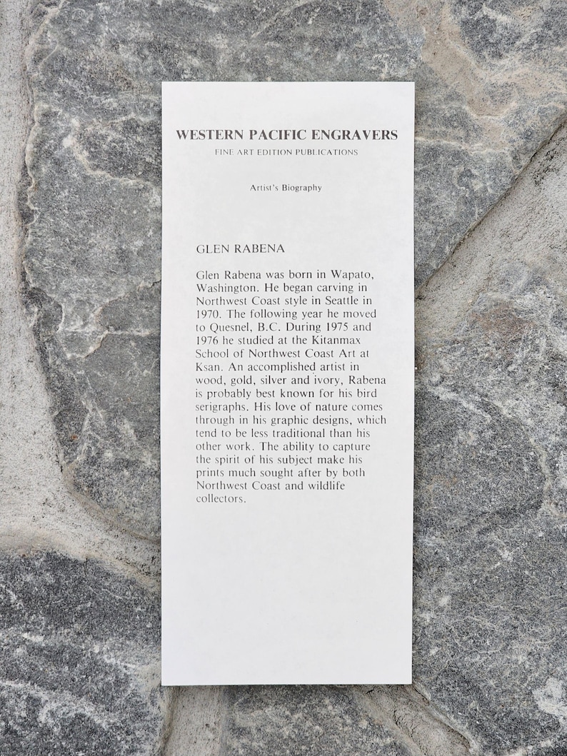 Original First Nations "ravens" Contemporary Haida Pacific West Coast ...