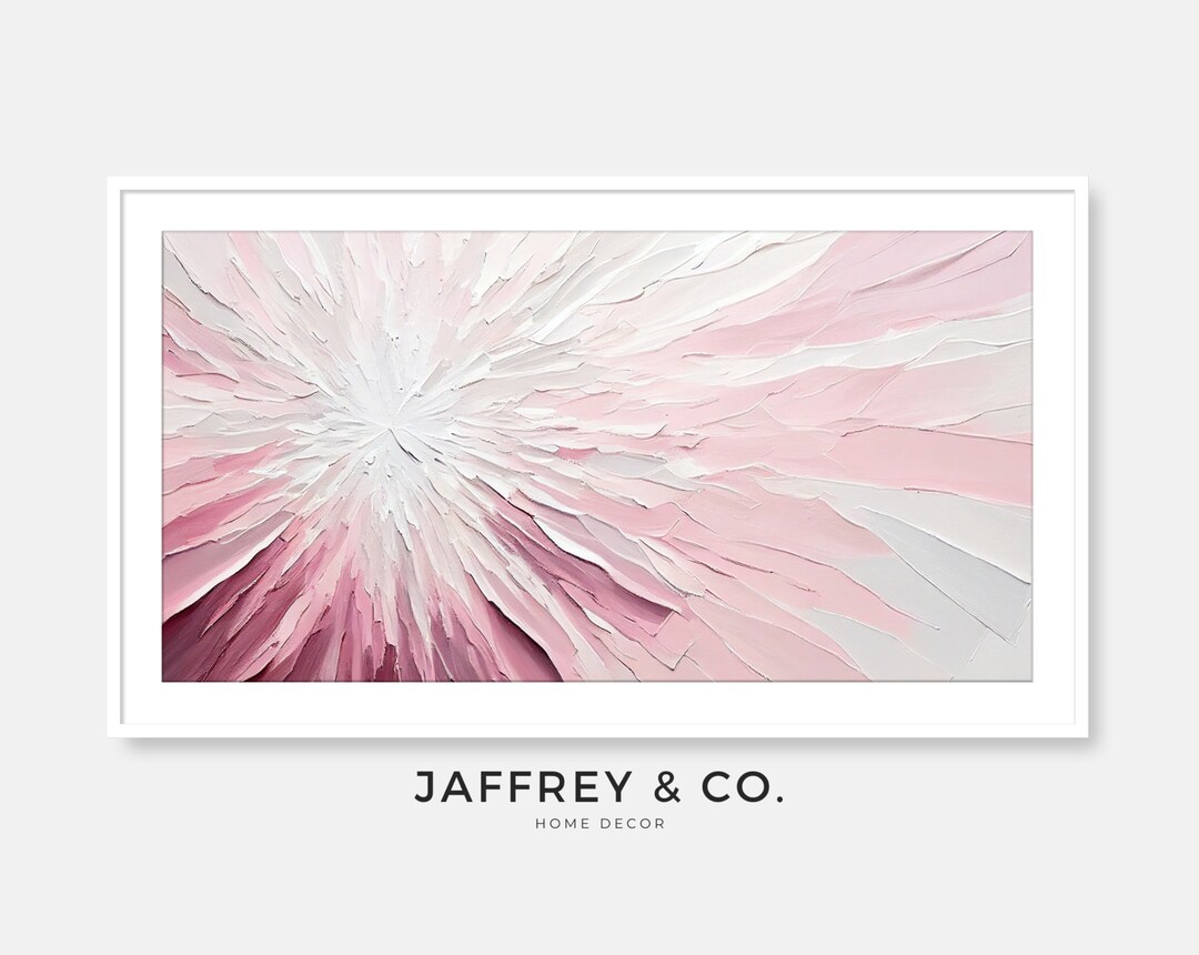 Pink Abstract Frame TV Art 4k Photos Samsung Frame TV Art 4k Frame Tv ...