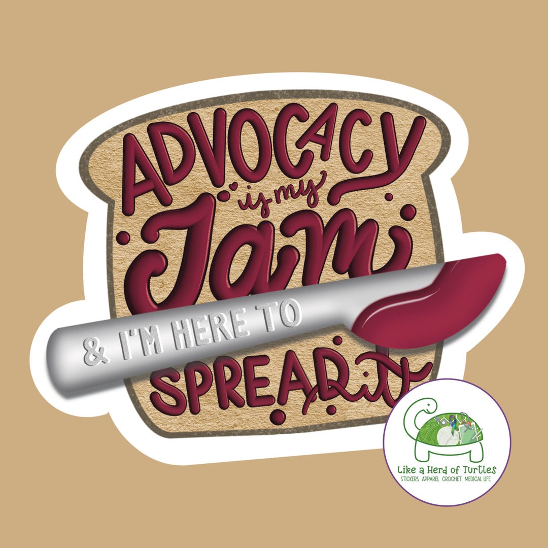 Advocacy is My Jam Sticker | Empowering Social Justice Sticker/decal ...