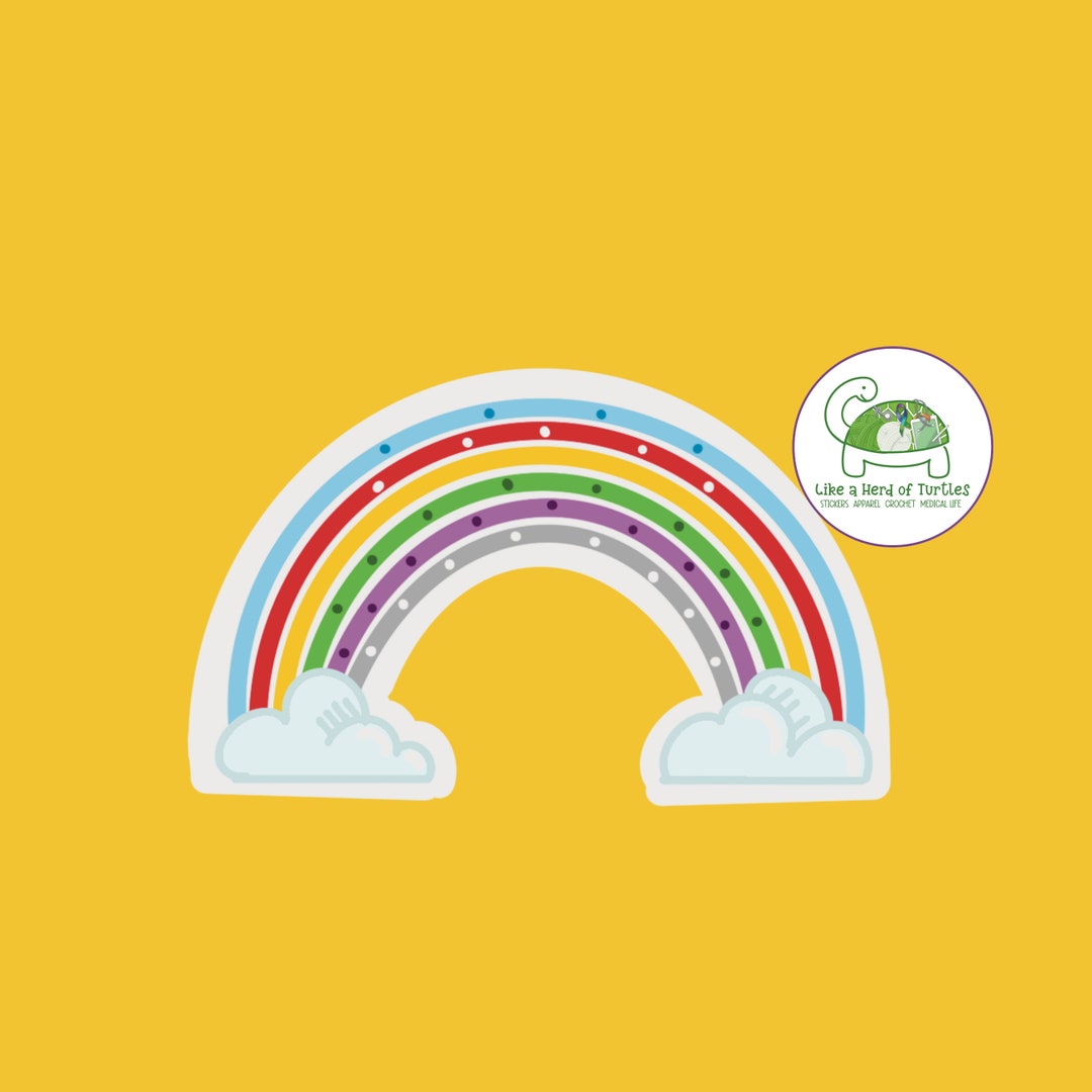 Blood Draw Rainbow, Nursing School Sticker, Med School Sticker ...