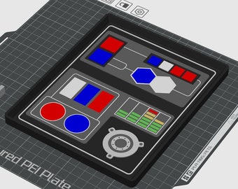 Star Wars / Lightyear Inspired Control Panel Style 1 STL - Etsy