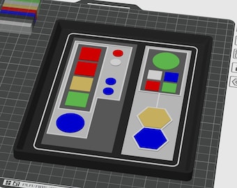 Star Wars / Lightyear Inspired Control Panel Style 2 STL - Etsy