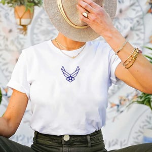 USAF Logo Bundle Embroidery Design, Mini US Air Force, Logo Silhouette ...