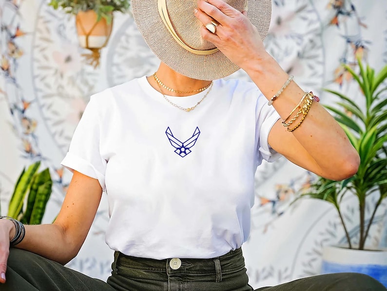 USAF Logo Bundle Embroidery Design, Mini US Air Force, Logo Silhouette ...