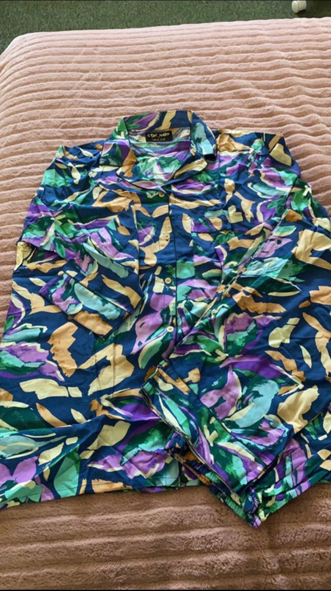 Abstract Sleeping Suit - Etsy