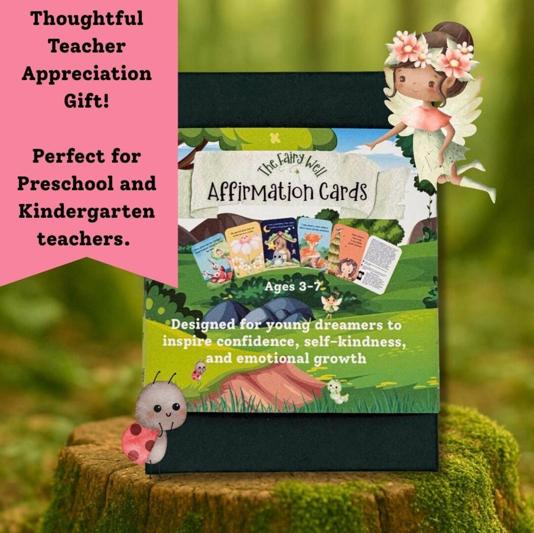 Teacher Appreciation Gift for Preschool or Kindergarten | Affirmation ...