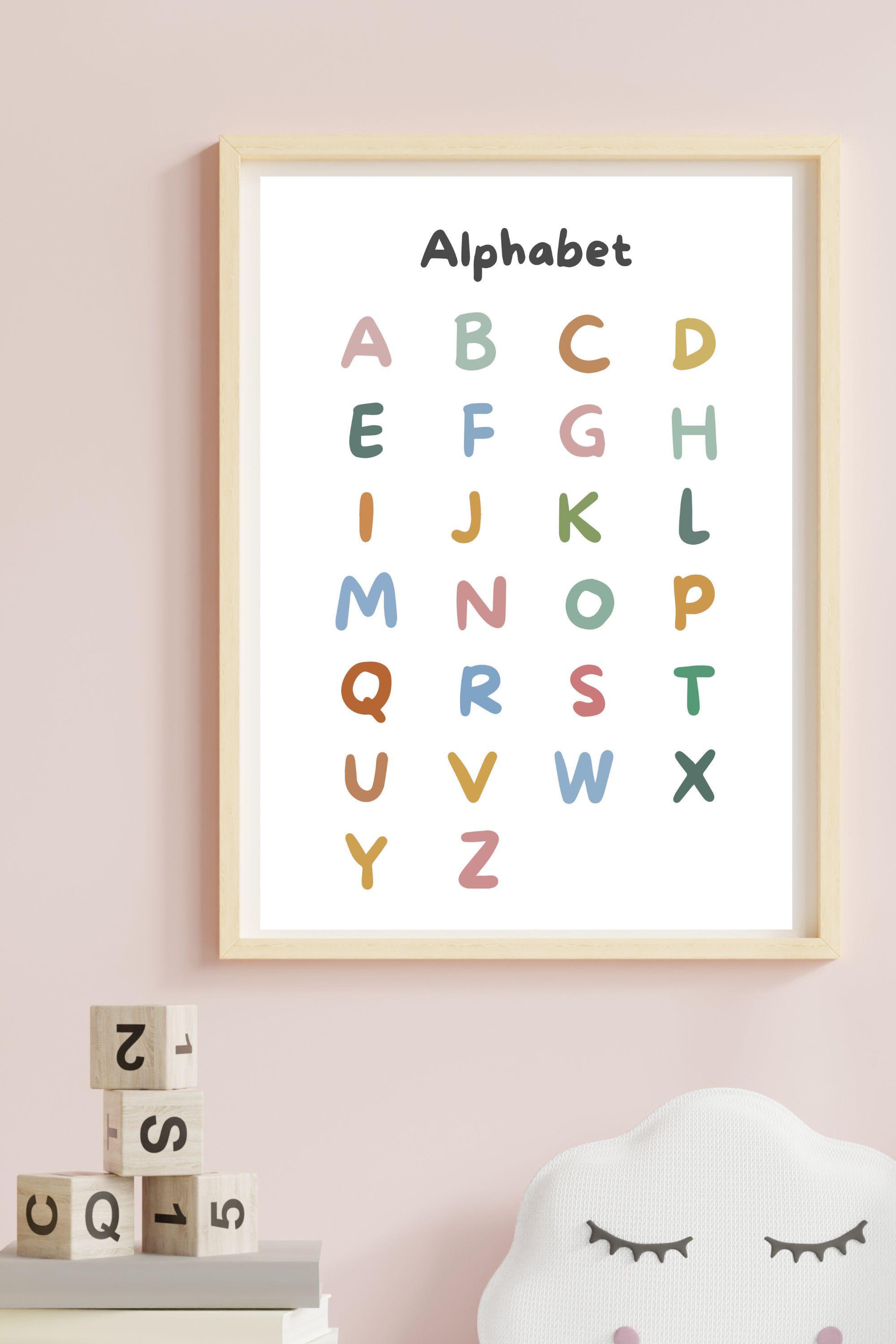 Learning Poster Set for Kids - Printable PDF | Montessori Posters ...