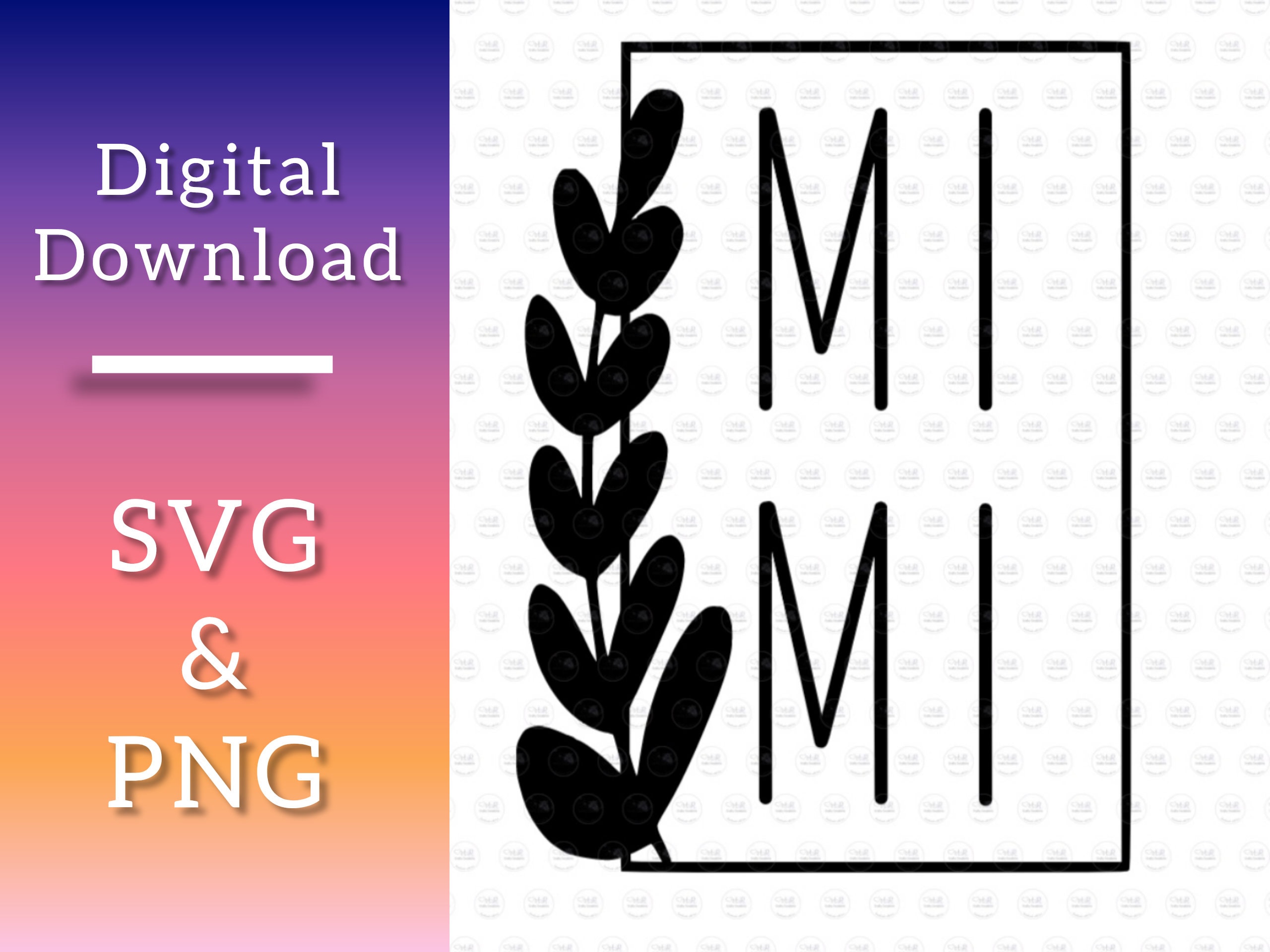 Mimi SVG, Cut File, Free Commercial Physical Use, Designs for T-shirts ...