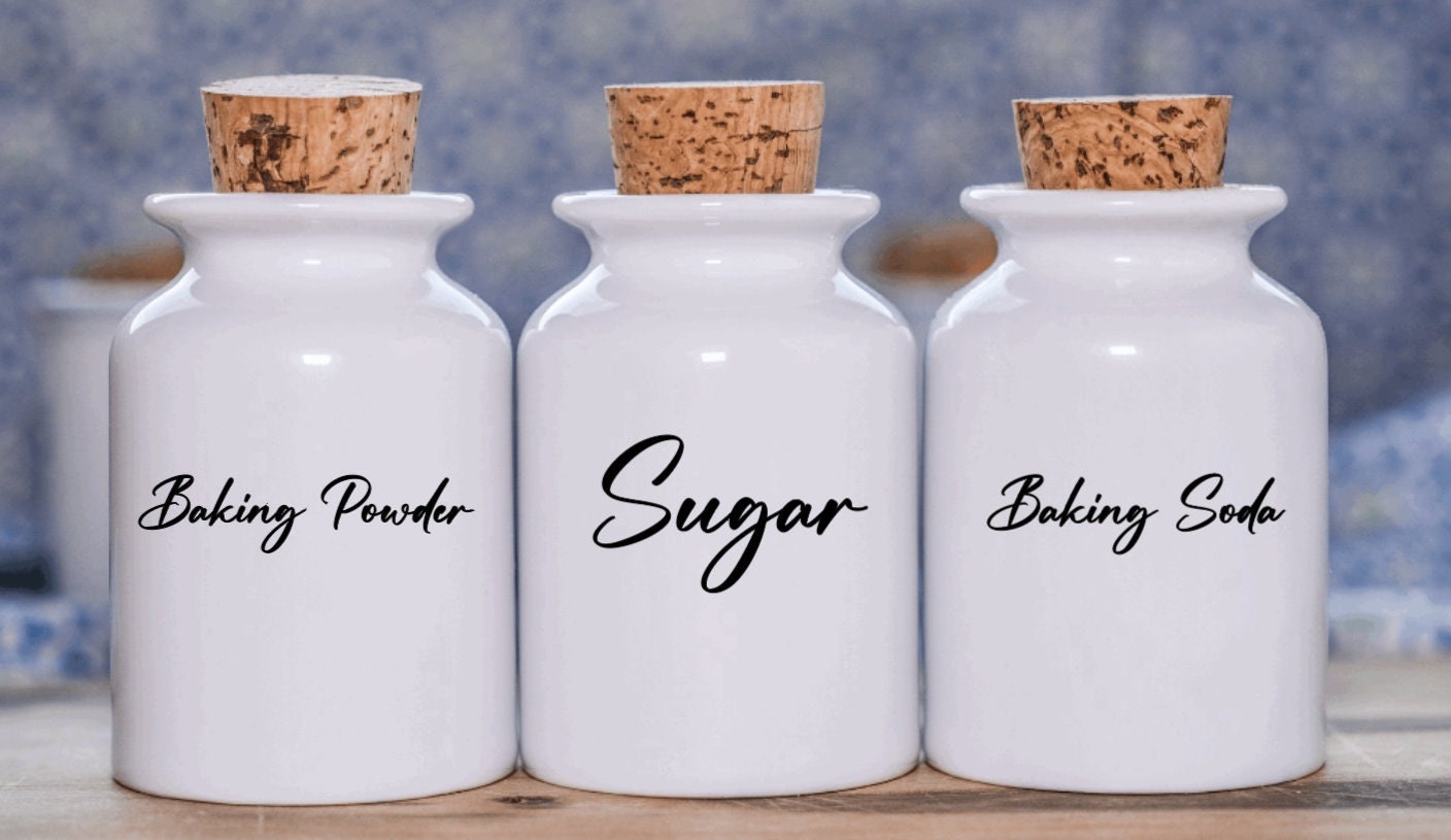 Pantry Labels Svg Bundle, 24 Different Words, Free Commercial Physical ...