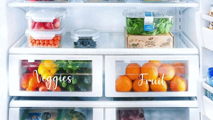 Refrigerator Labels SVG Bundle, 20 Different Words, Free Commercial ...