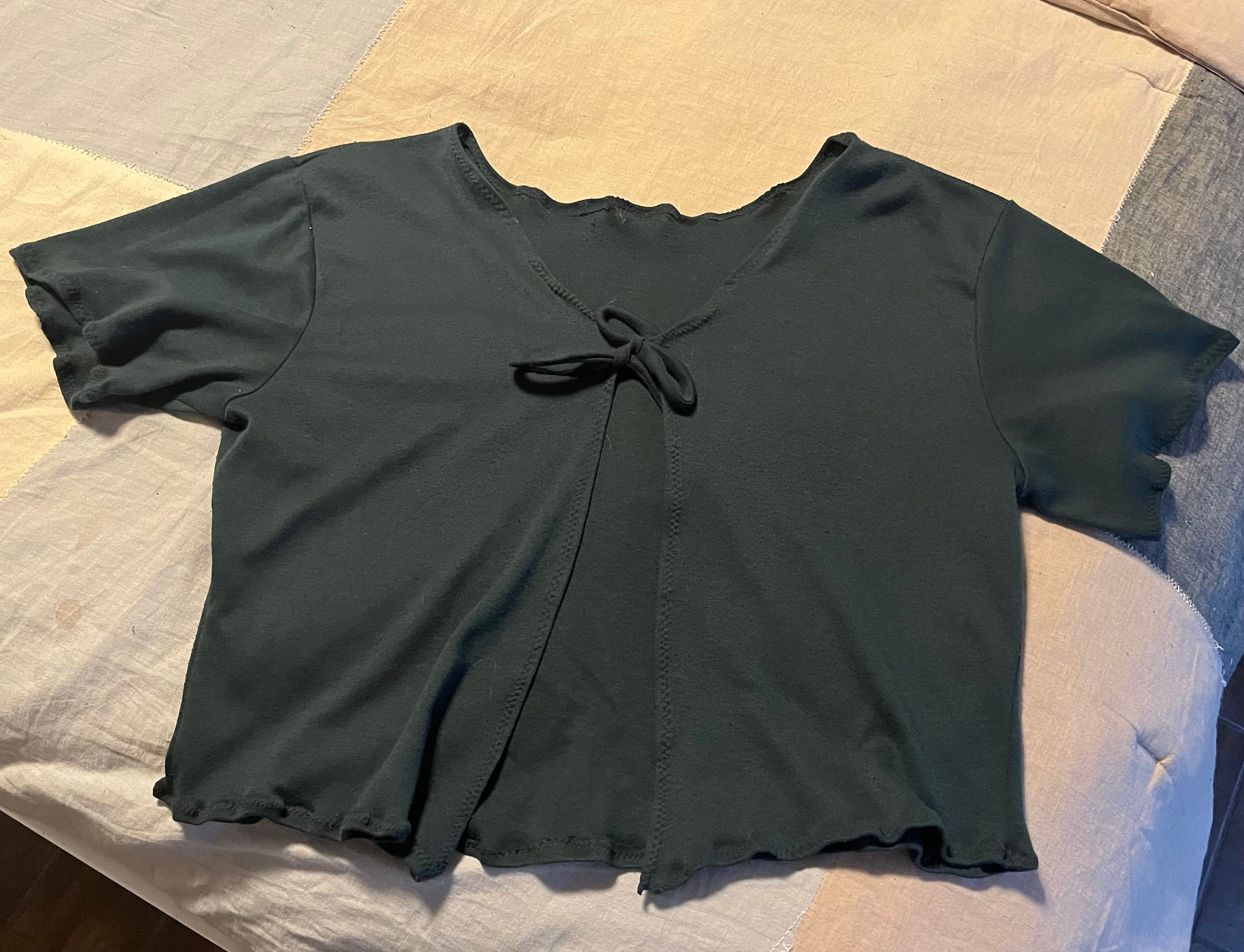 Emerald Green Y2k Top - Etsy