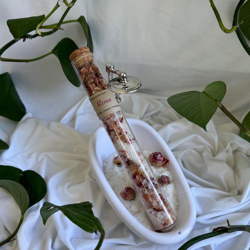 Bath Salts Tube - Etsy