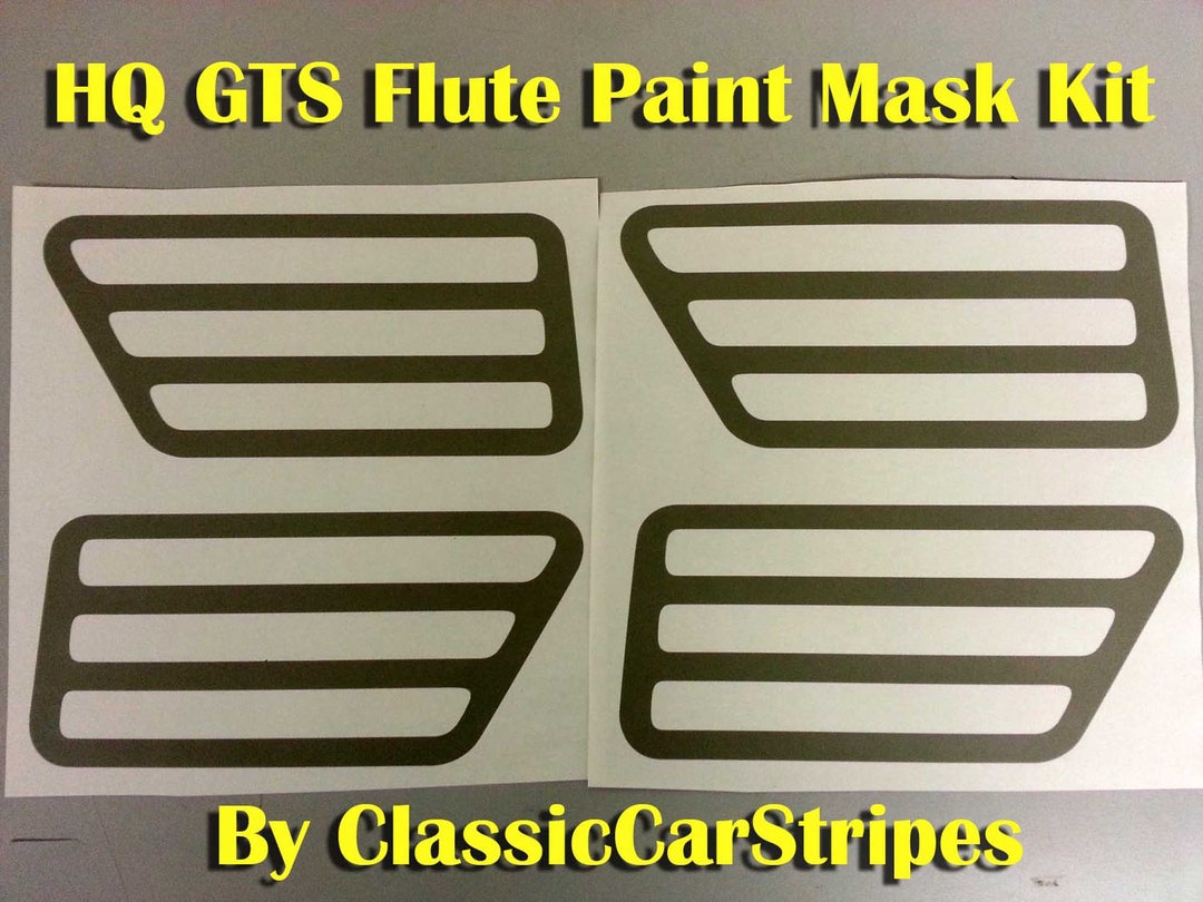 HQ GTS Flute Masking Stencil Kits - Etsy