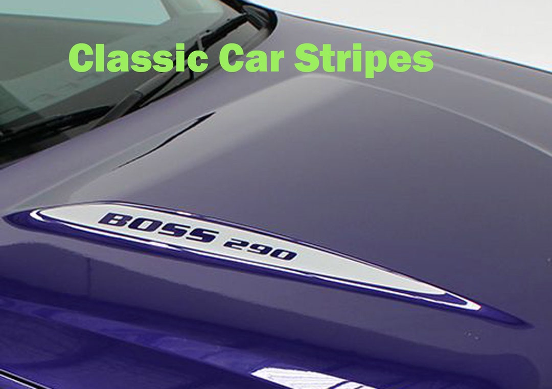 Boss 290 Decal Sticker Kit BA-BF XR8 Bonnet Bulge - Etsy Australia
