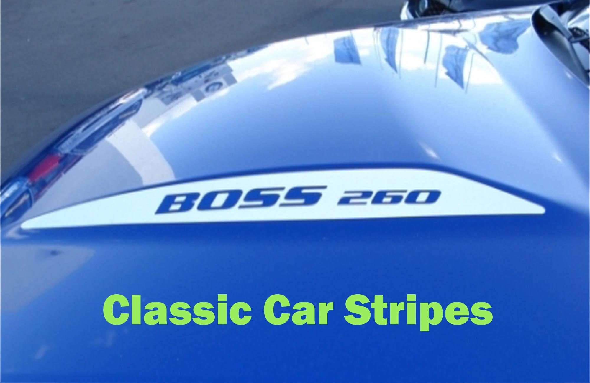 Boss 260 Decal Sticker Kit BA-BF XR8 Bonnet Bulge - Etsy Australia