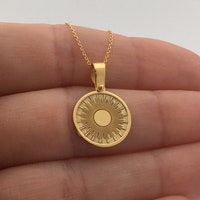 Sun Pendant - Etsy