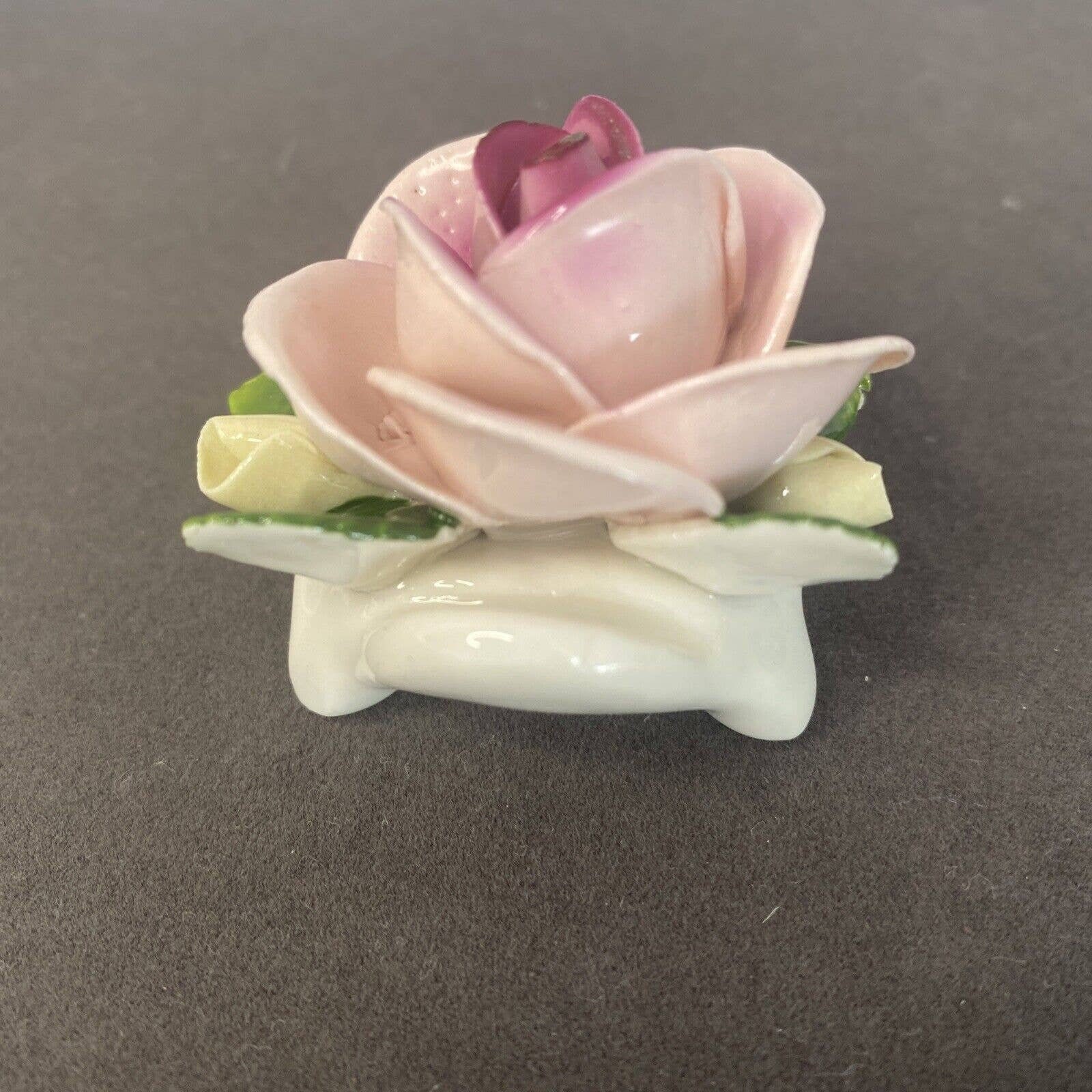 KSK Handarbeit Mini Pink Figural Rose Porcelain Vintage - Etsy