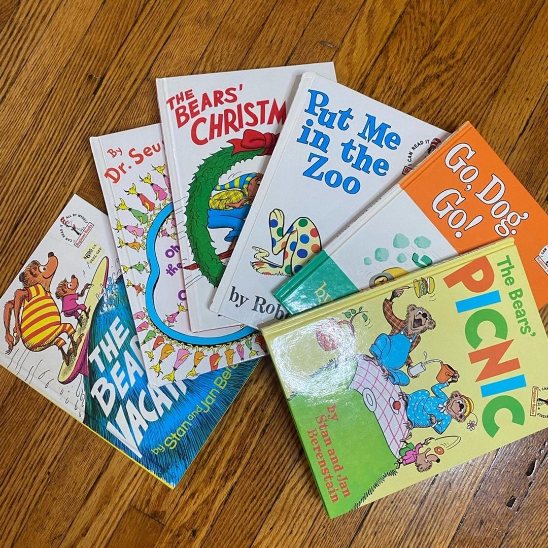 Vintage Dr. Seuss Books Lot of Six Excellent Condition - Etsy