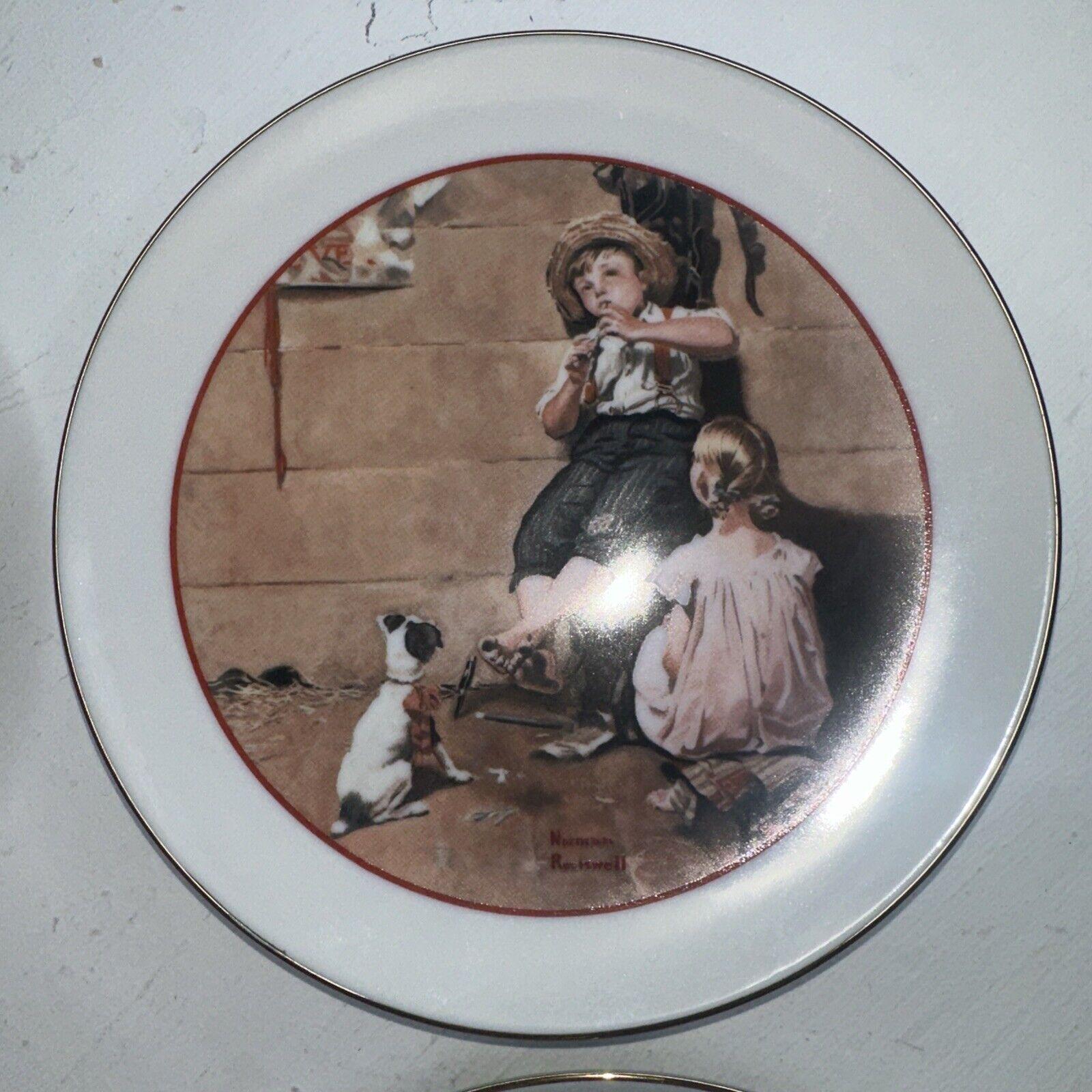 Norman Rockwell YOUNG LOVE Series 1982 CW Collection Special Edition ...