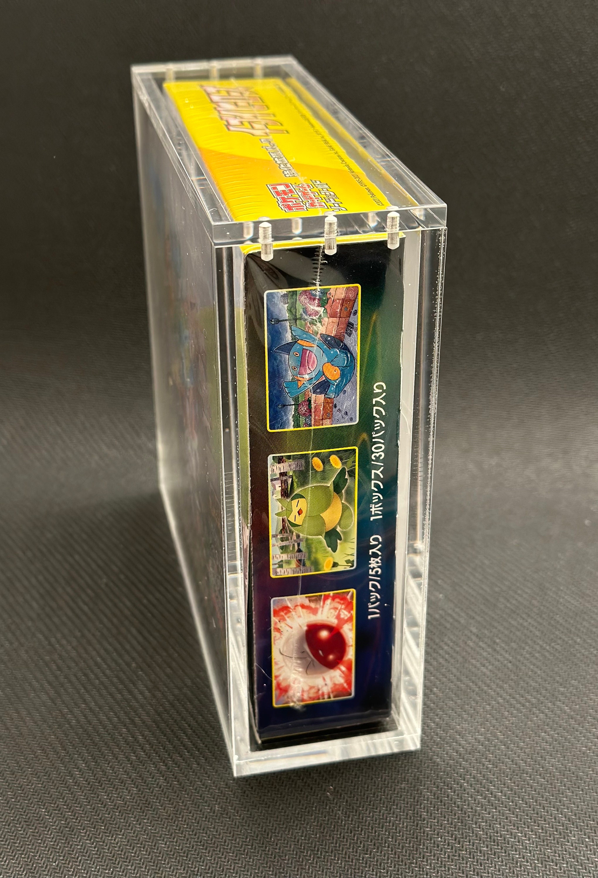 Pokemon Japanese Booster Box Large/regular Acrylic Display Case ...