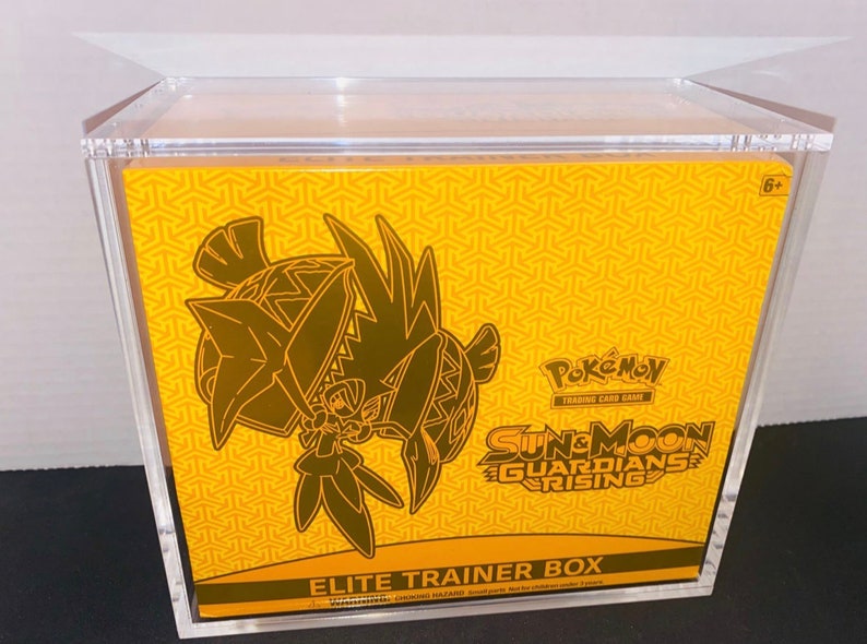 Pokemon ETB Acrylic Display Case Elite Trainer Box CASE ONLY - Etsy
