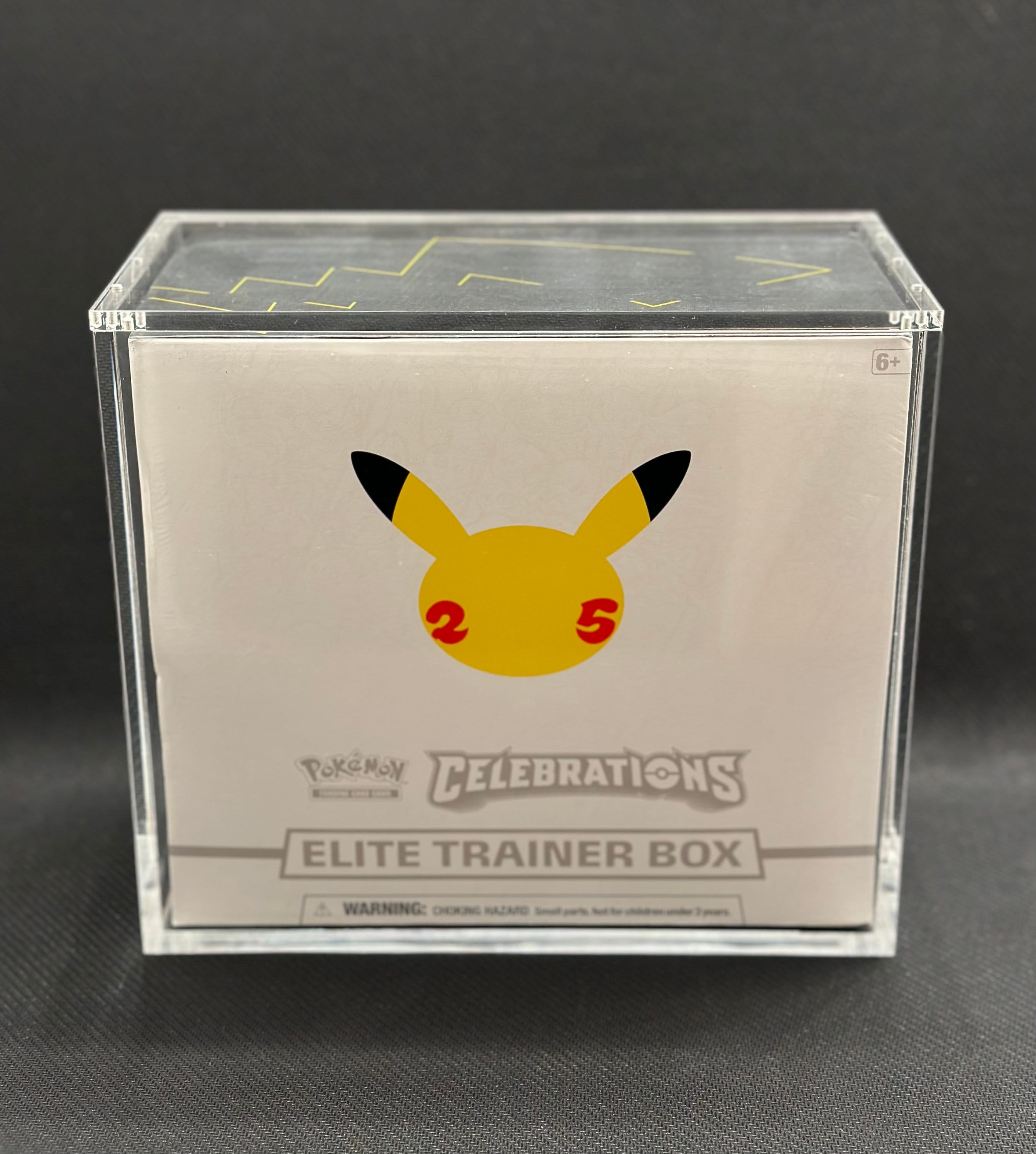 Pokemon ETB Acrylic Display Case Elite Trainer Box CASE ONLY - Etsy