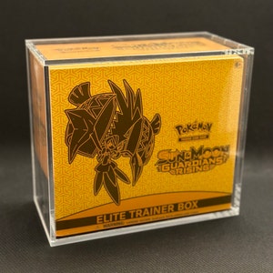 Pokemon ETB Acrylic Display Case Elite Trainer Box CASE ONLY - Etsy