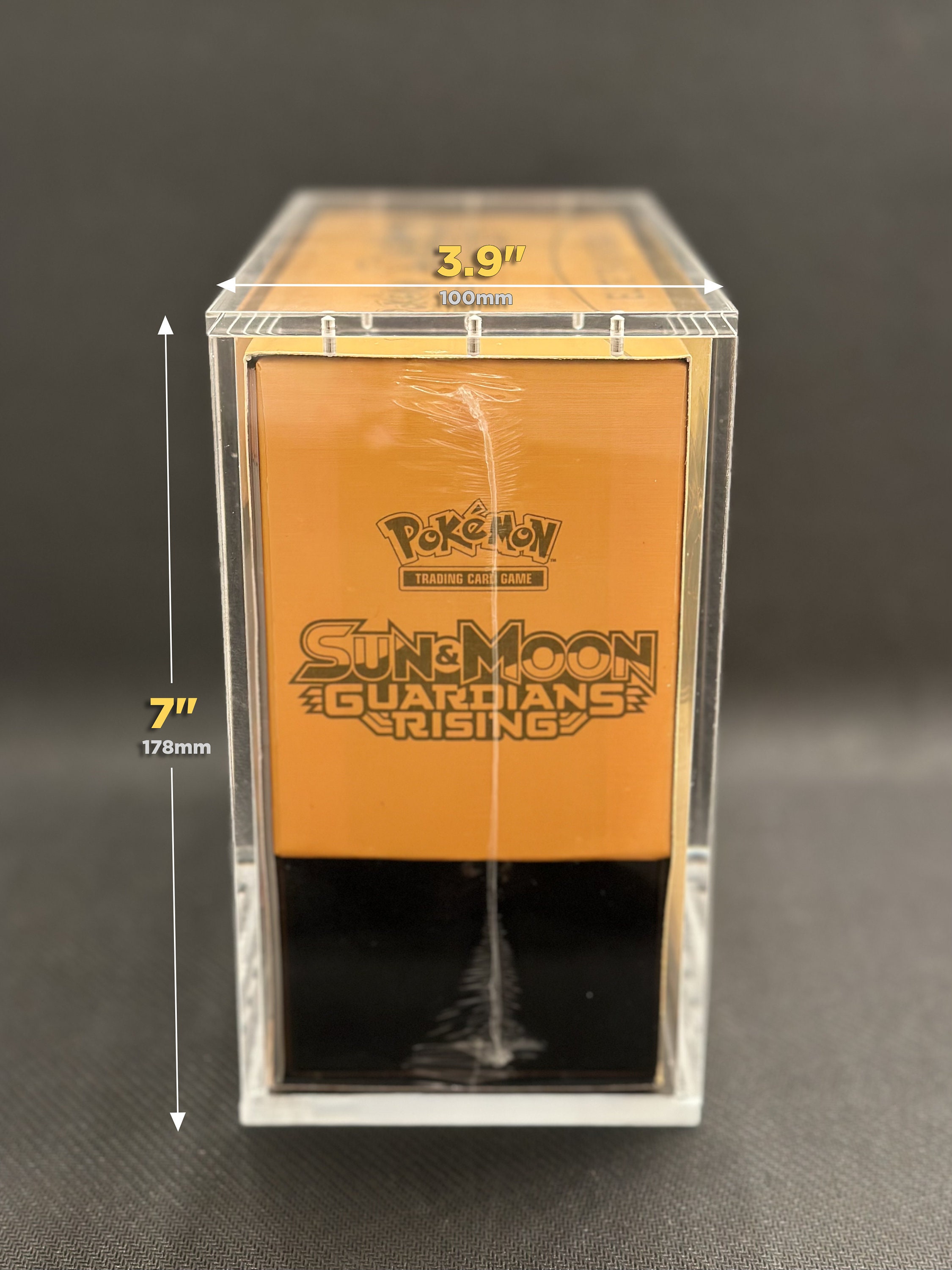 Pokemon ETB Acrylic Display Case Elite Trainer Box CASE ONLY - Etsy