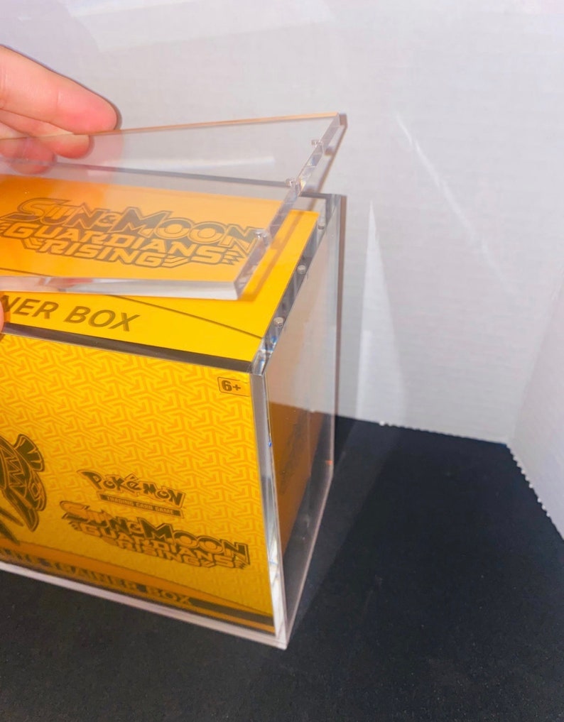 Pokemon ETB Acrylic Display Case Elite Trainer Box CASE ONLY - Etsy