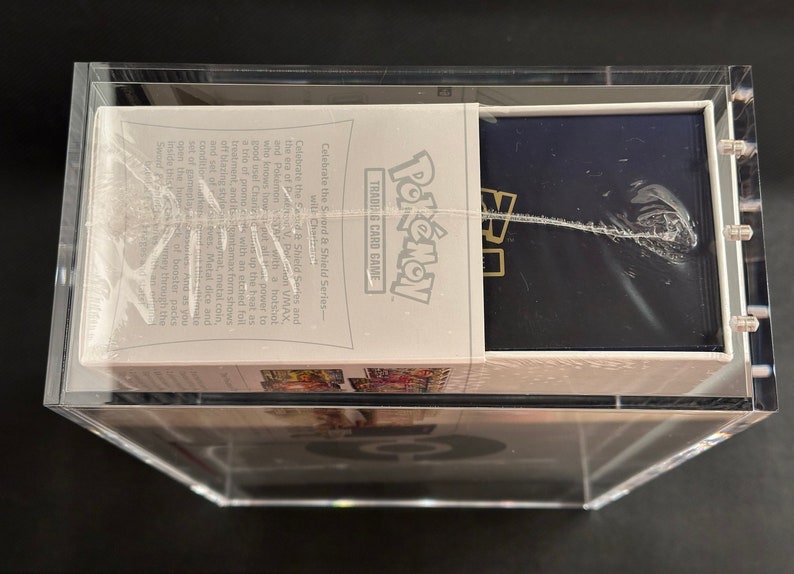 Pokemon Charizard UPC Acrylic Display Case Magentic Lid NEW - Etsy