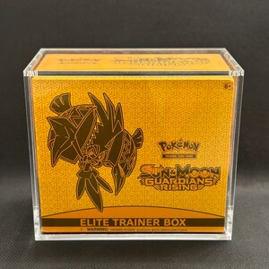 Pokemon ETB Acrylic Display Case Elite Trainer Box CASE ONLY - Etsy