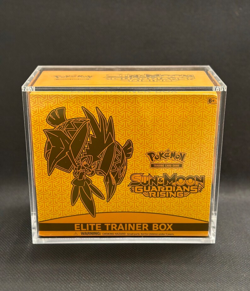 Pokemon ETB Acrylic Display Case Elite Trainer Box CASE ONLY - Etsy