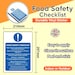 A4 Food Safety Checklist, Safety Temperatures, Prevent Cross ...