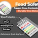 A4 Food Safety Checklist, Safety Temperatures, Prevent Cross ...