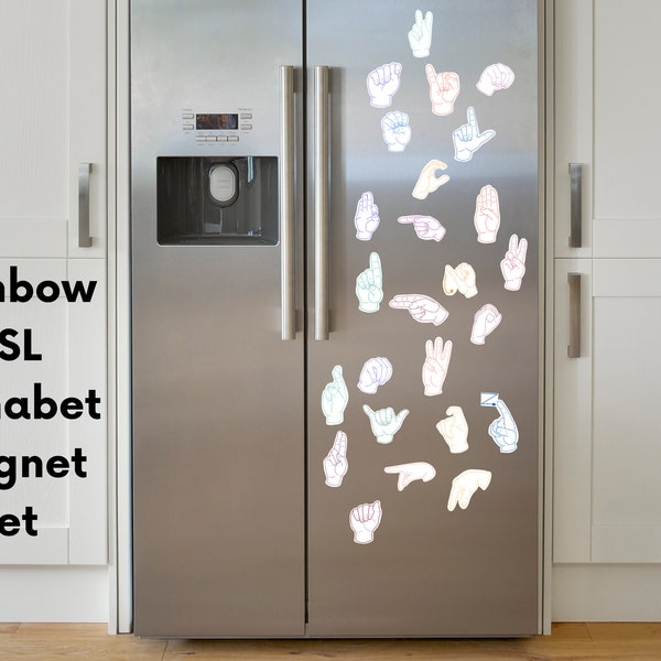 Alphabet Magnets - Etsy