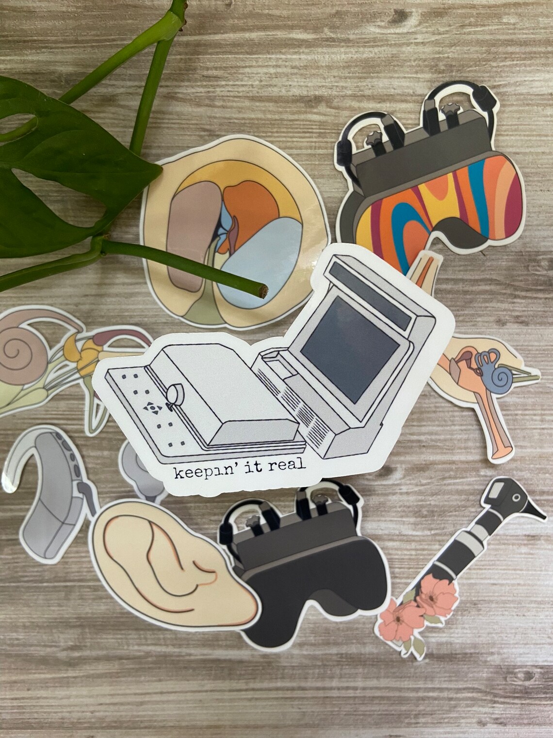 Keepin' It Real Realear Verifit Sticker Audiology Ear - Etsy