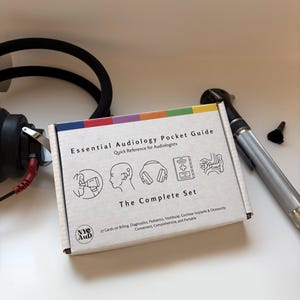 Audiology Pocket Guide: Complete Quick Reference Set - Etsy