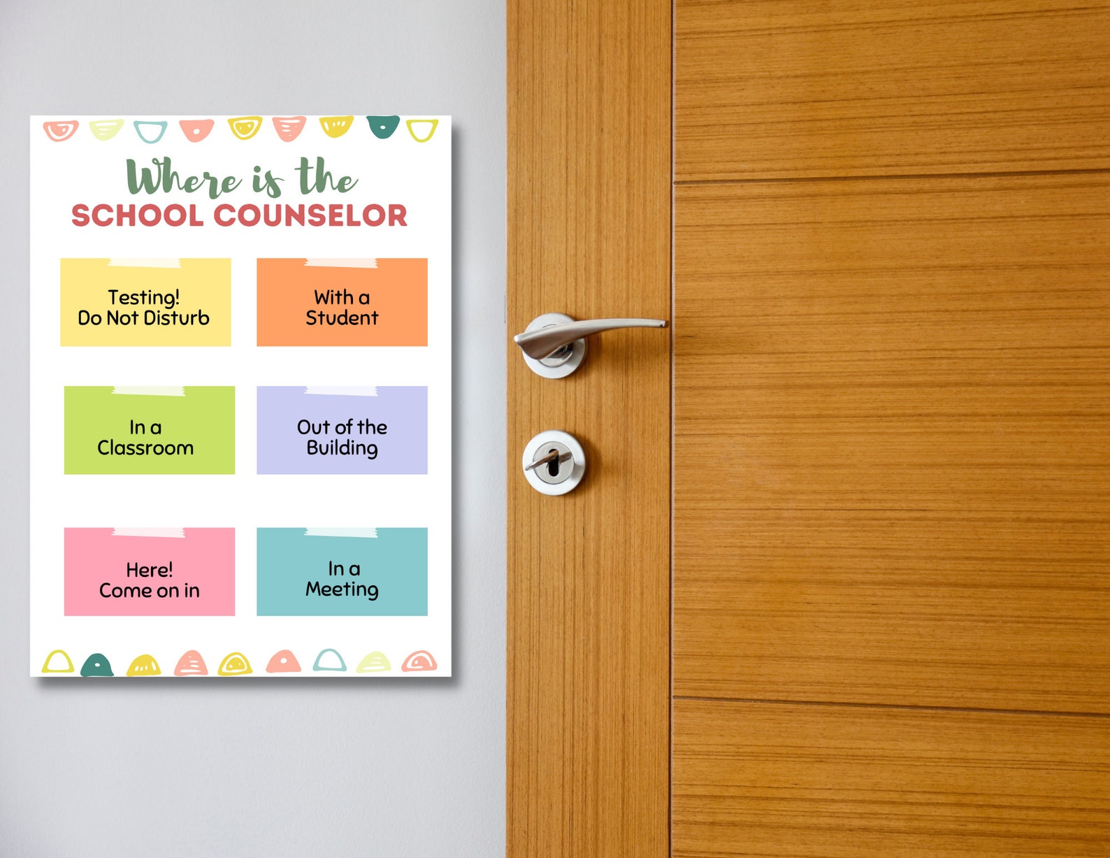 Where is the Office Door Sign | Speech Pathologist | Occupational ...