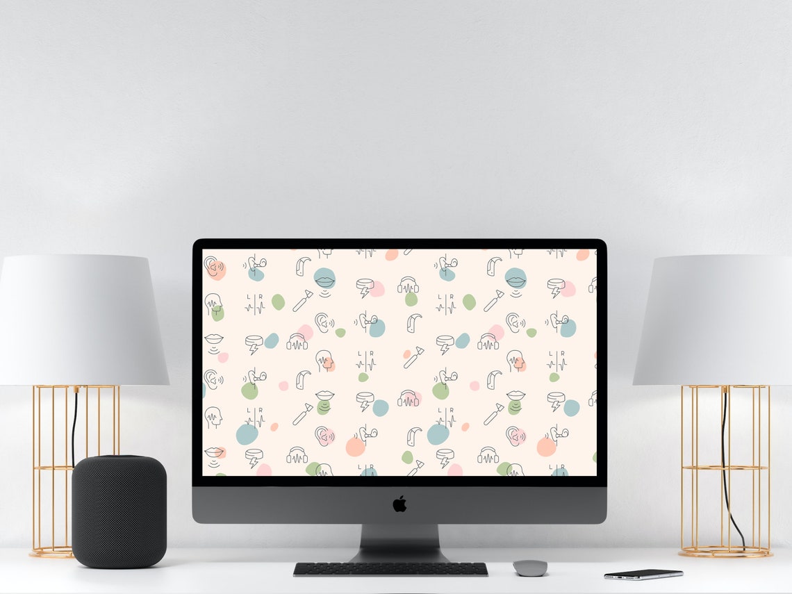 Audiology Desktop Background Office Decor Hearing Loss Hearing Aids ...