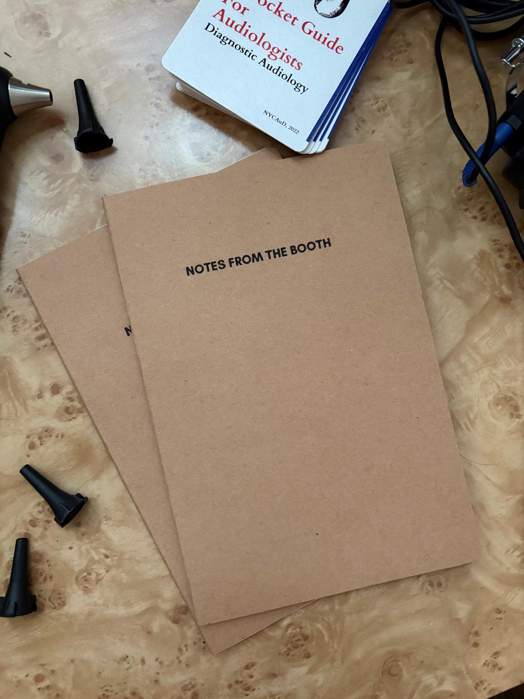 Audiology Notebook Set: Kraft Paper, Hand-stamped - Gift for ...