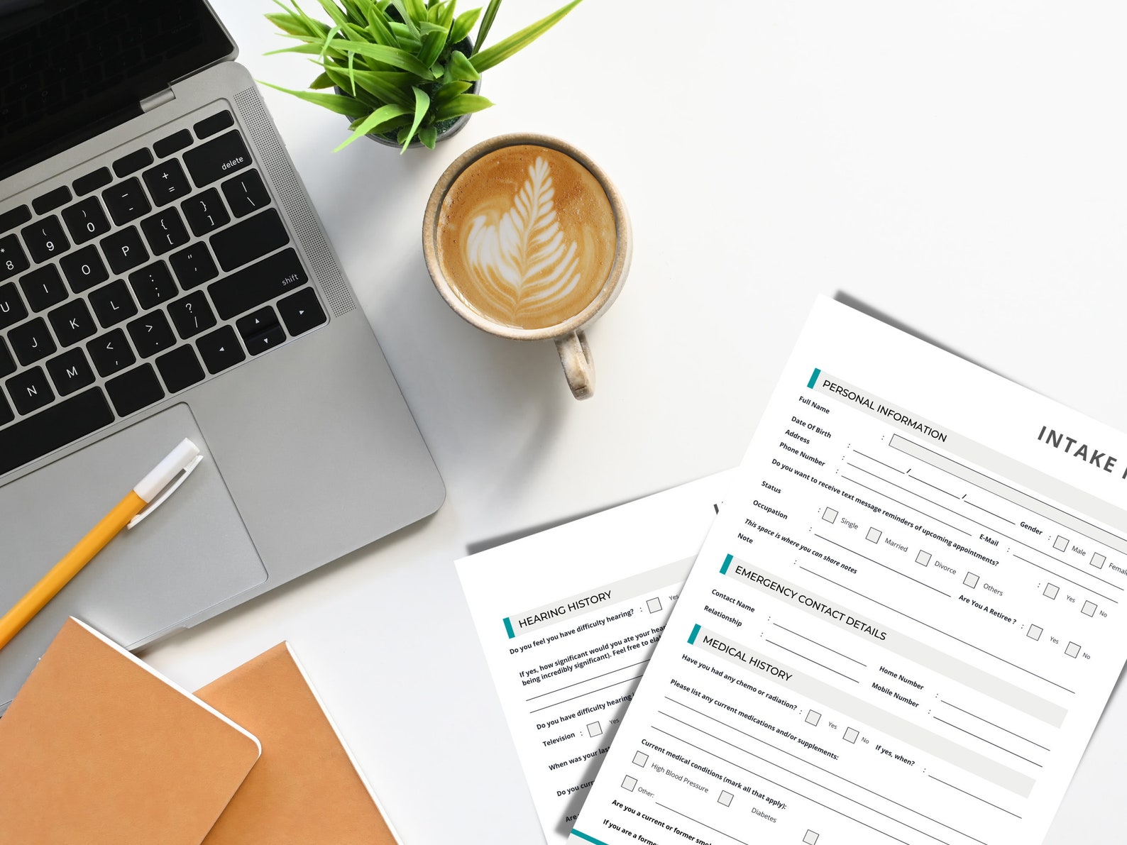 Audiology Intake Form Printable Instant Download Audiology - Etsy