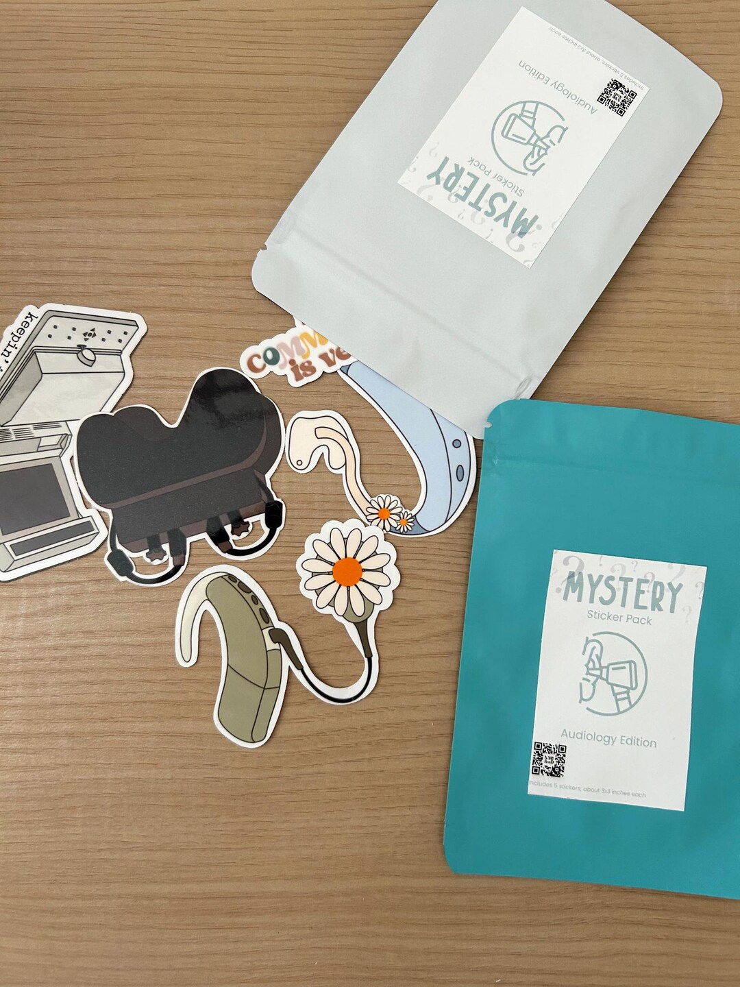 Mystery Audiology Sticker Pack | Blind Bag | Hearing Aids | Cochlear ...