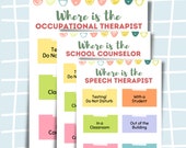 Where is the Office Door Sign Speech Pathologist - Etsy