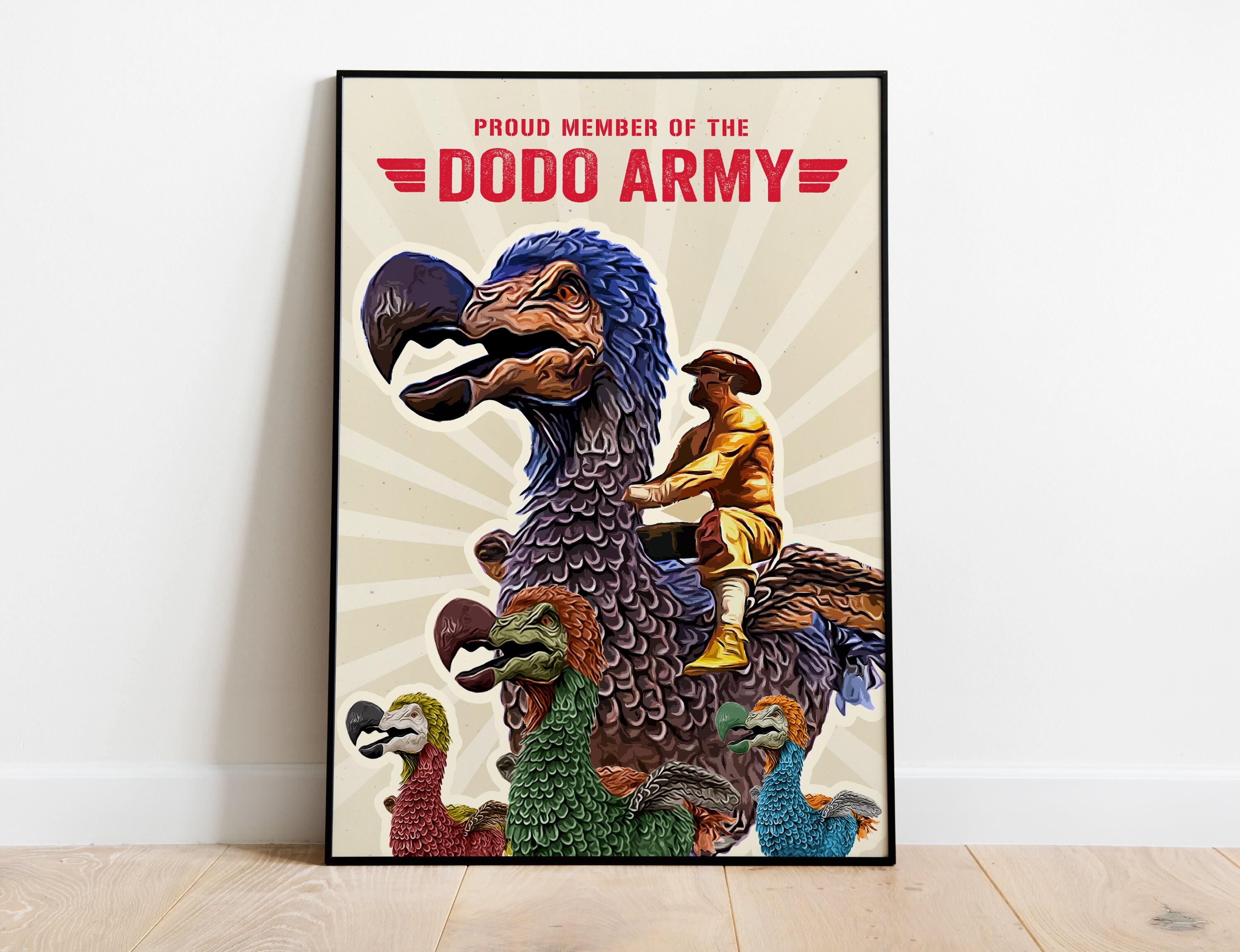 Dodo Army Poster | Ark Survival Evolved | Game Poster | Video Game Art ...
