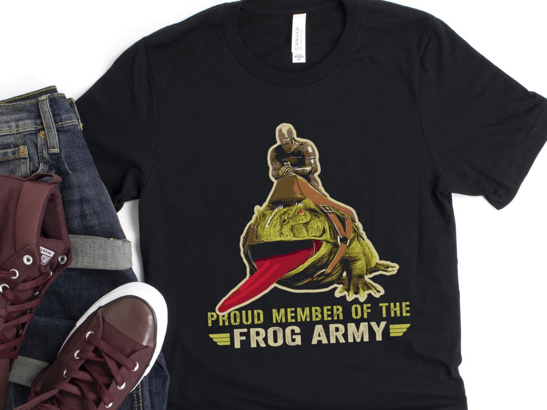 Frog Army T-shirt, Ark Survival Evolved, Gift for Gamer, Dinosaur ...