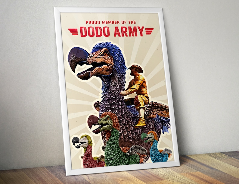 Dodo Army Poster Ark Survival Evolved Game Poster Video Game Art ...