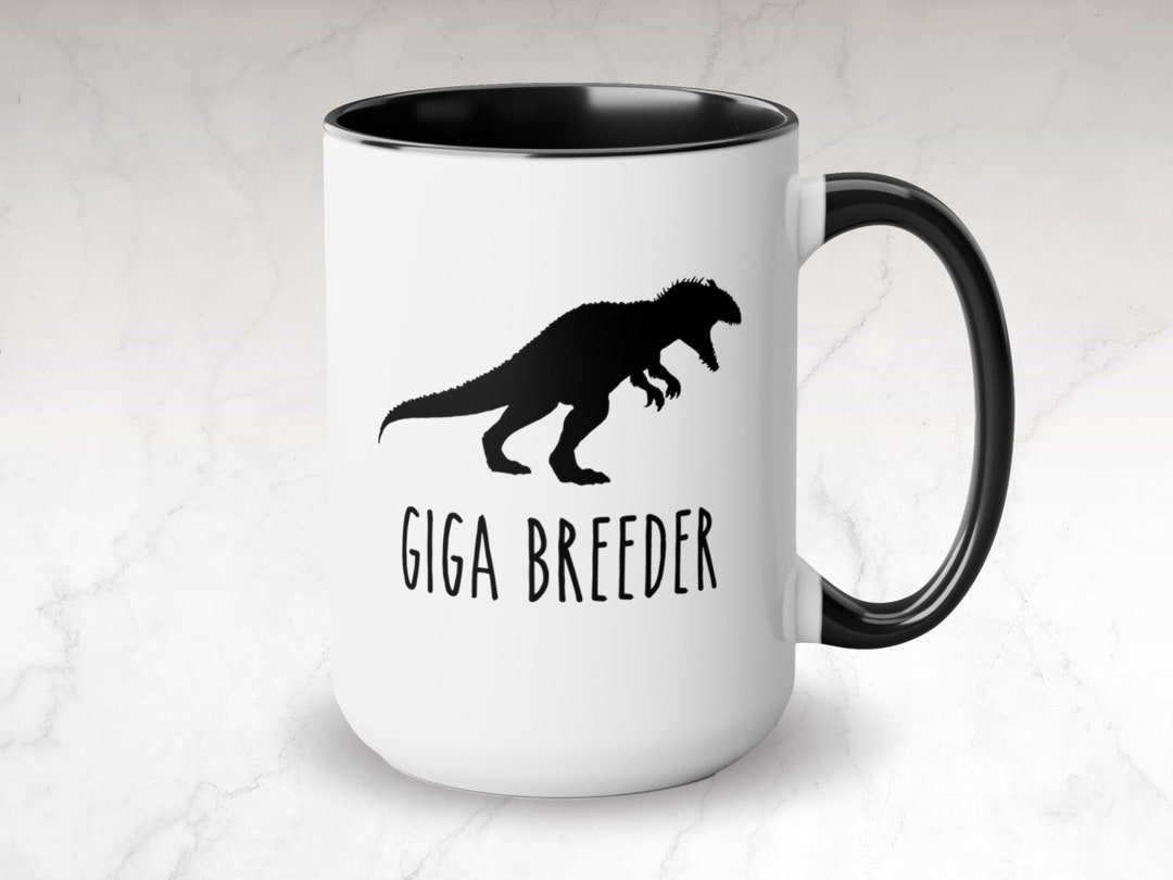 Giga Breeder Mug, 15oz Ceramic Two-tone Coffee Mug, Gifts for Gamers ...